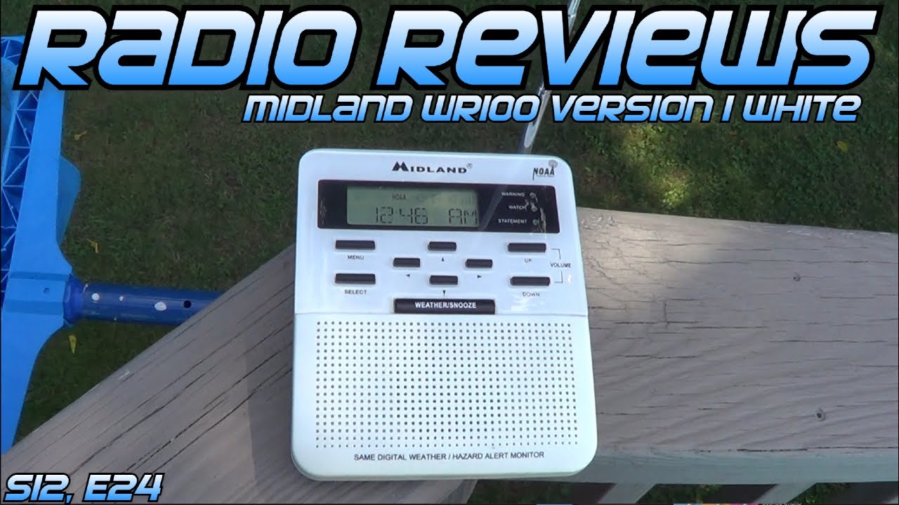 Radio Reviews: Midland WR100 Version 1 White - YouTube