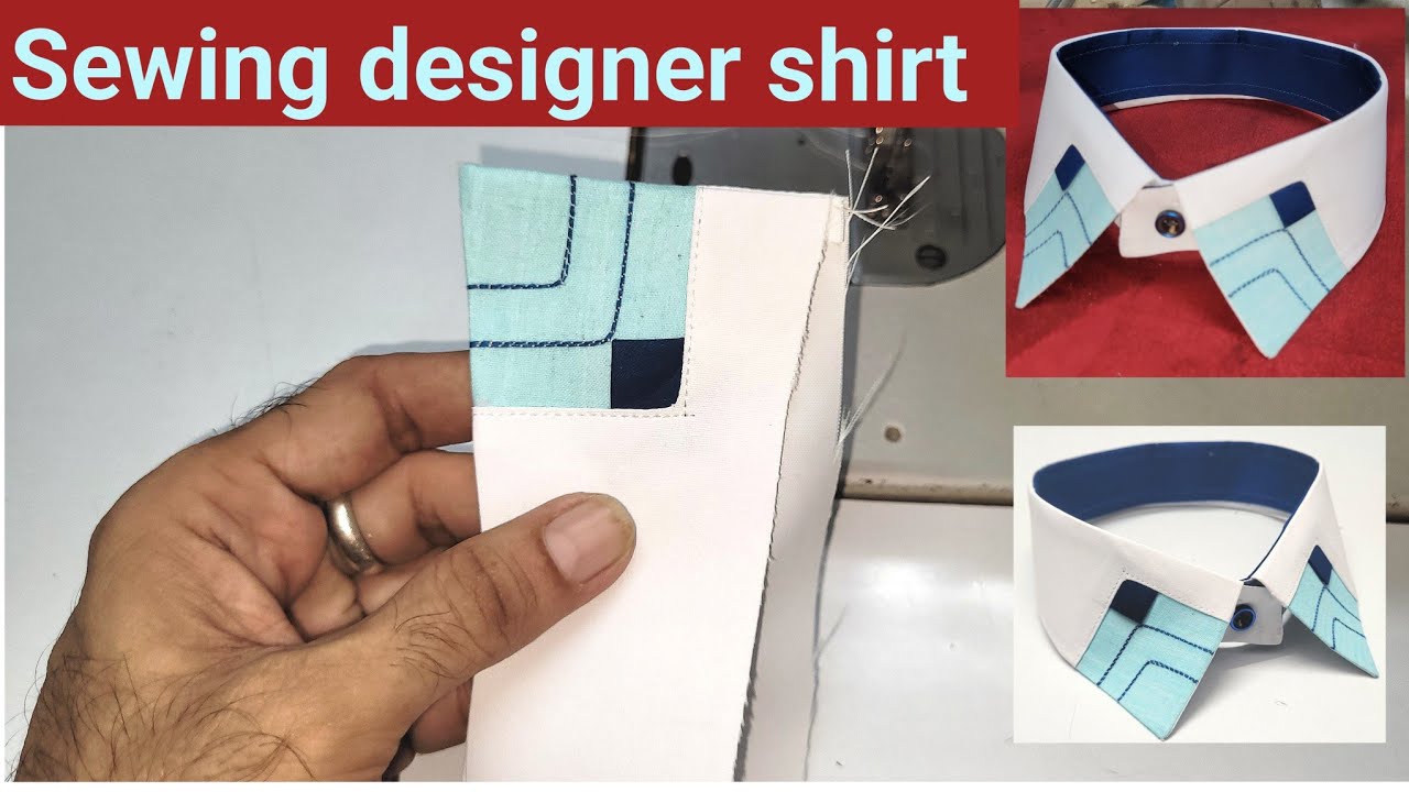 Make Your Own Designer Shirt | Collar Sewing | Tailor Tips for Sewing ...