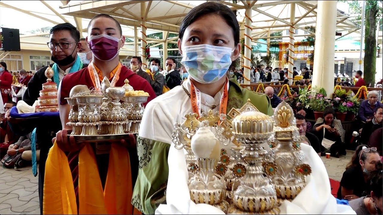 Long life offering ceremony - YouTube