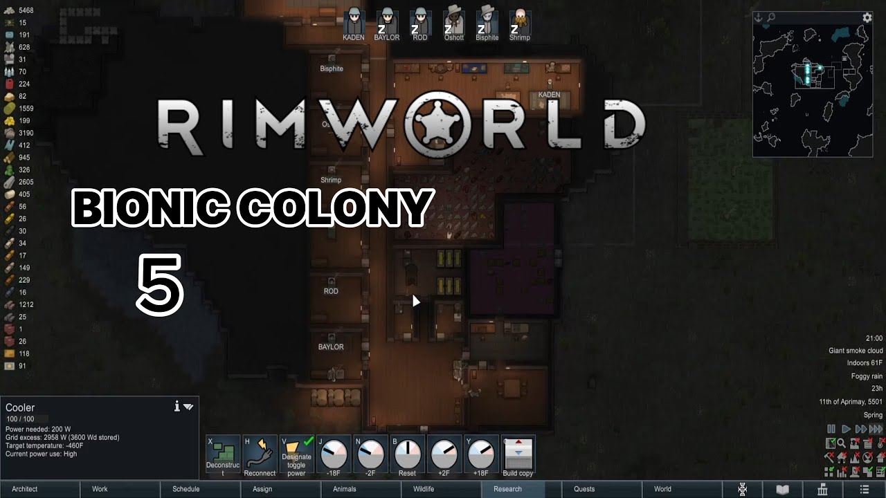 RIMWORLD GAMEPLAY BIOTECH AND ROYALTY DLC WITH COMMENTARY PART 5 - YouTube
