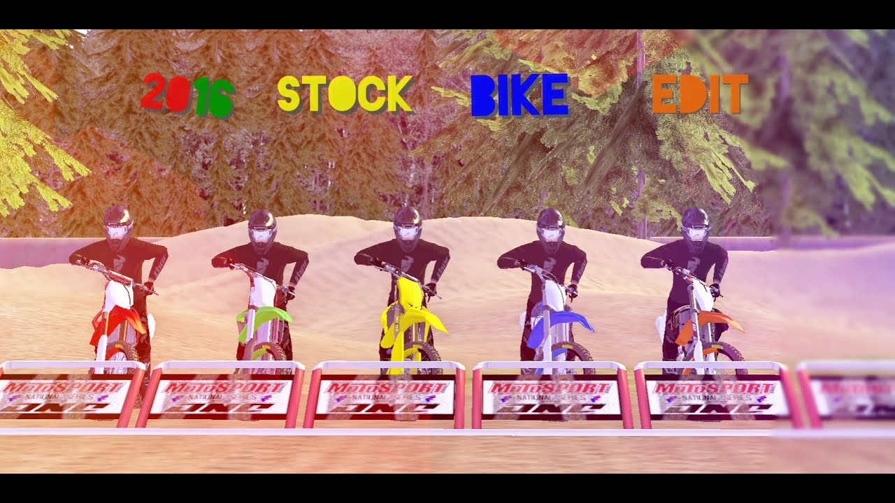 MX Simulator | 2016 Stock Bike Edit - YouTube