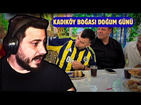 ATABERK DOĞAN KADIKÖY BOĞASI DOĞUM GÜNÜ İZLİYOR