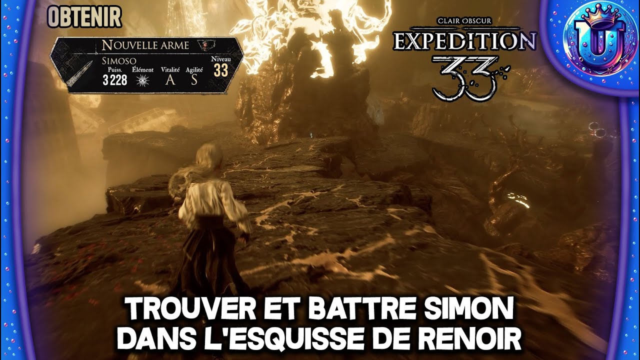CLAIR OBSCUR EXPEDITION 33 - TROUVER ET BATTRE SIMON DANS L'ESQUISSE DE ...