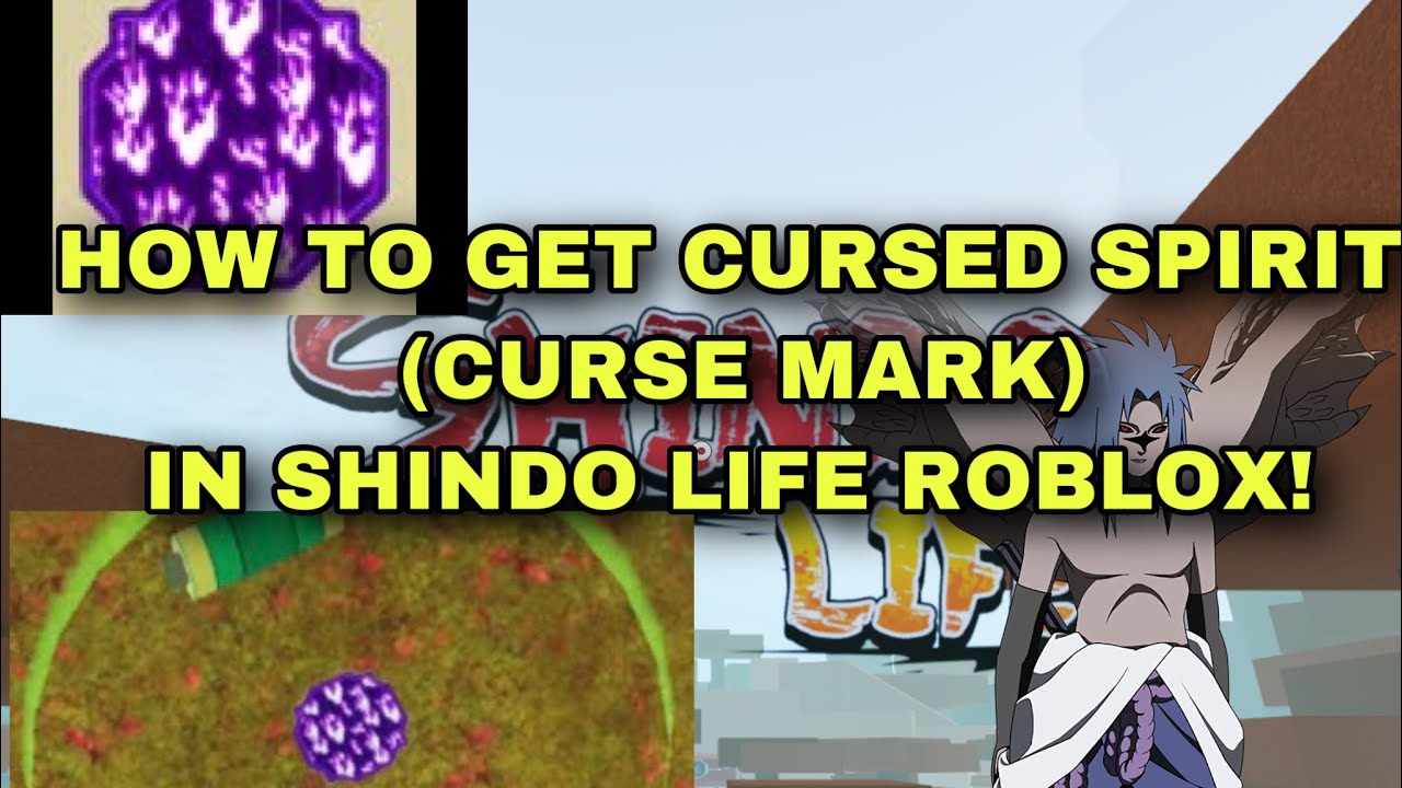 CURSED SPIRIT (CURSE MARK SEAL) SPAWN LOCATION SHINDO LIFE - YouTube