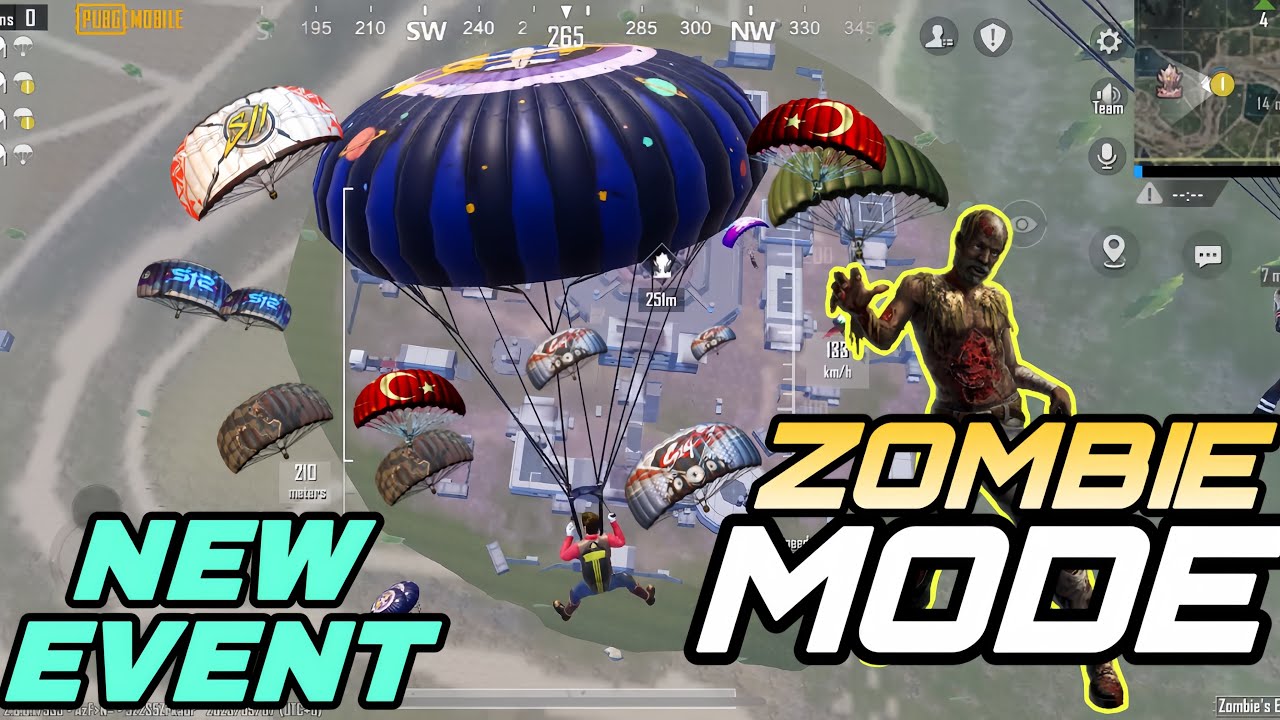 🧟‍♀️ZOMBIE MODE NEW UPDATE GAMEPLAY | PUBG MOBILE | ZOMBIE MODE NEW ...