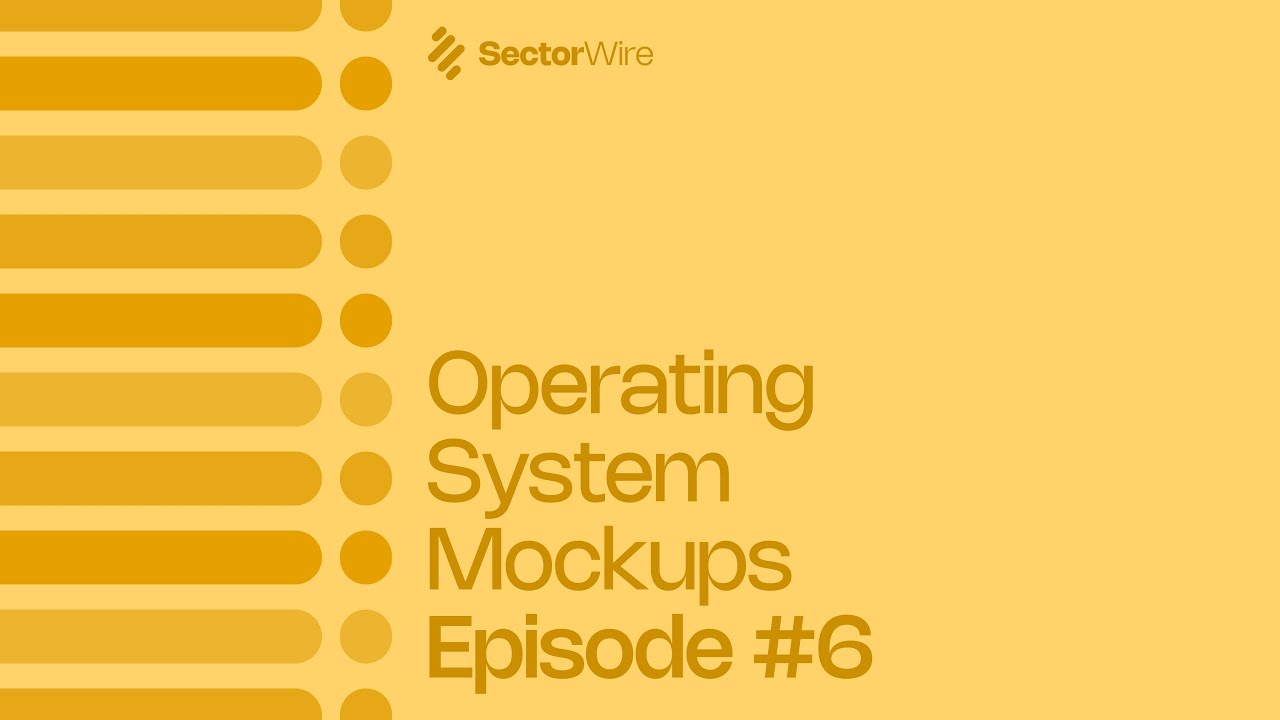 Operating System Mockups #6 | SectorWire. - YouTube