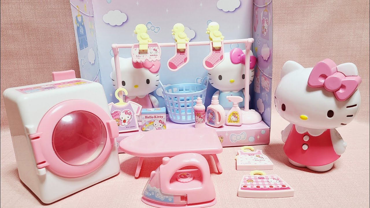 13 Minutes Satisfying with Unboxing & Roleplaying Sanrio Hello Kitty ...