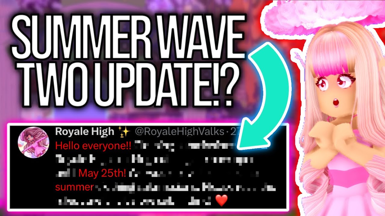 NEW ROYALE HIGH WAVE 2 SUMMER UPDATE SOON? ROBLOX Royale High Update ...