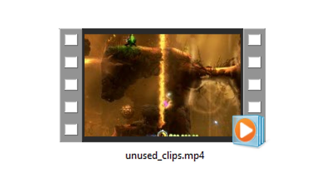 Unused game clips from my videos folder - YouTube