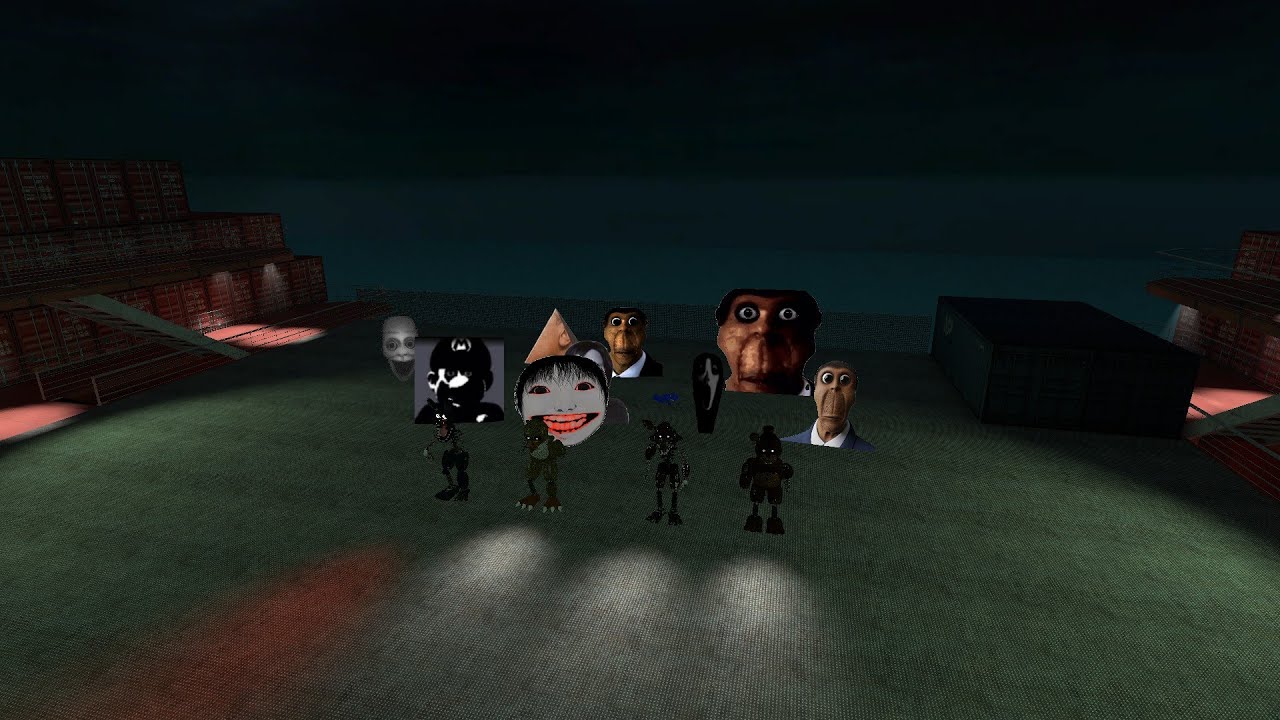 Nextbots Invade My boat(Garry's mod sandbox) - YouTube