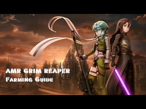 SAO Fatal Bullet AMR Grim Reaper Grind - YouTube