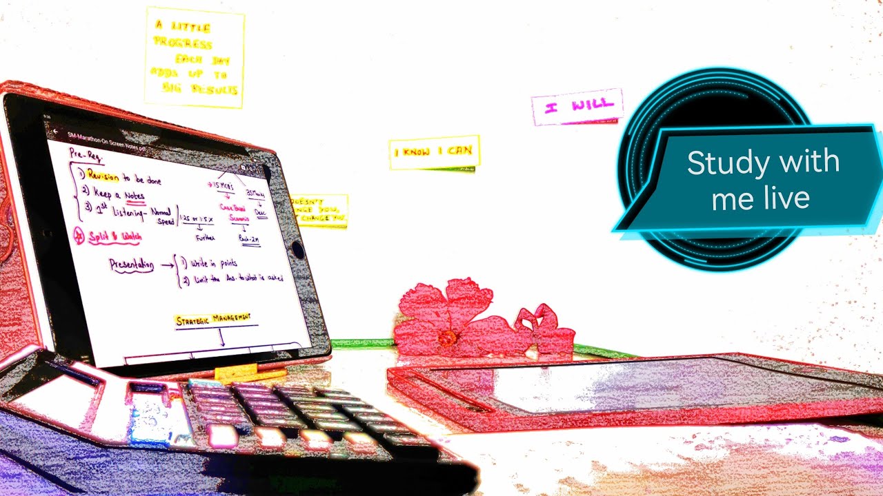 Study with me live Day -3 - YouTube