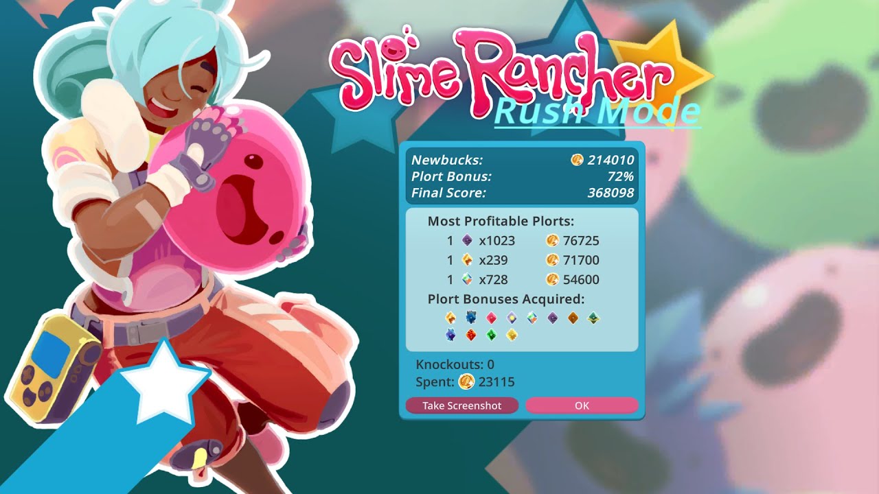 slime rancher Rush mode: 368098 - YouTube