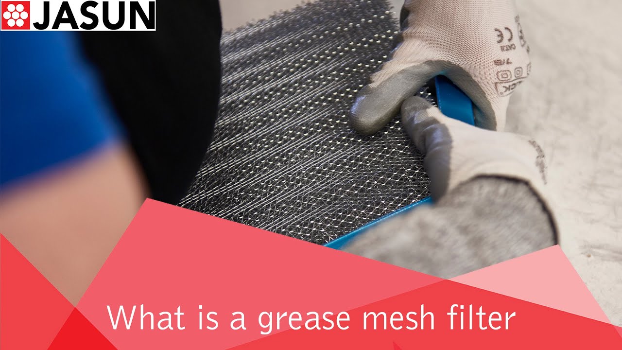 Jasun - What is a mesh grease filter and what does it do - YouTube