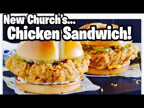 Church’s Chicken 🐔 Introduces 🐔 New Church’s Chicken Sandwich 🔥 - YouTube