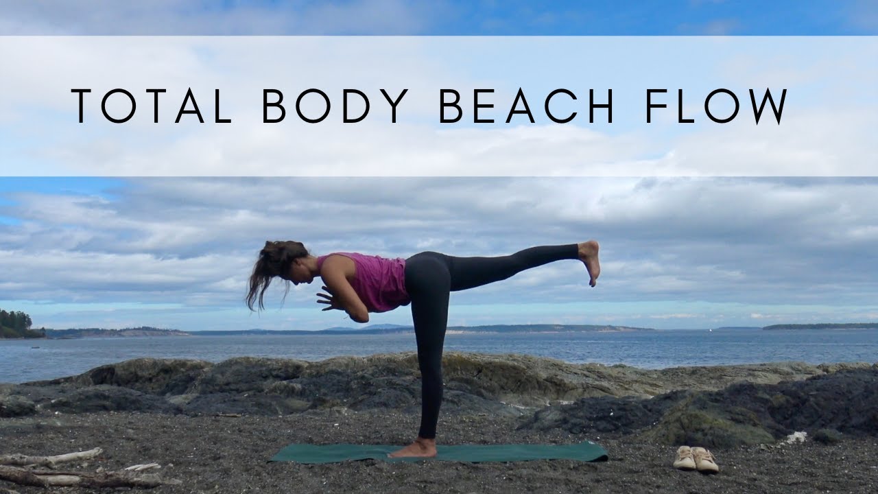 Total Body Beach Yoga Flow | Open and Align (Melissa Wick) - YouTube