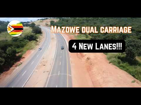 MORE KM OPENED!  HARARE - MAZOWE Dual Carriageway Project, Zimbabwe