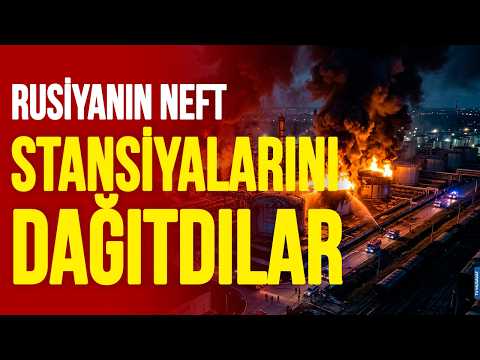 Putin səfirin iqamətgahını BOMBALATDI, Rusiyanın neft stansiyalarını DAĞITDILAR-aeroportlar İFLİC
