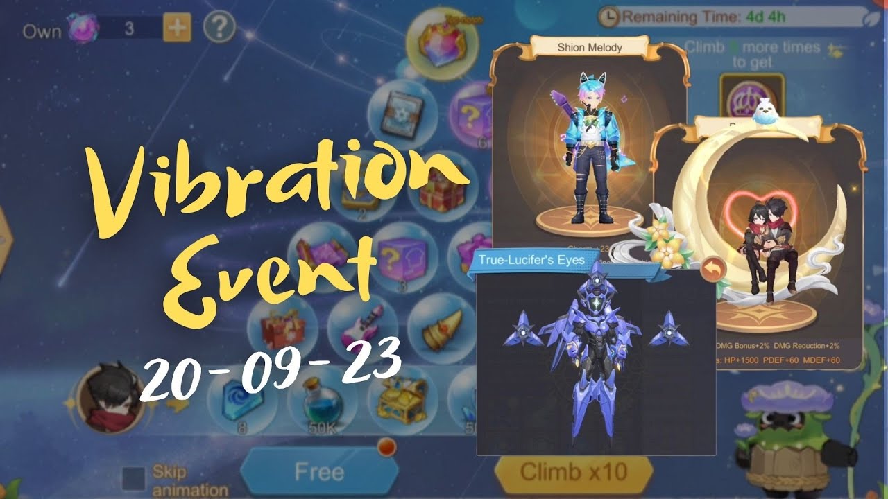 Get a Shion Melody Set at Vibration Event (20-09-23) - Cloud Song - YouTube