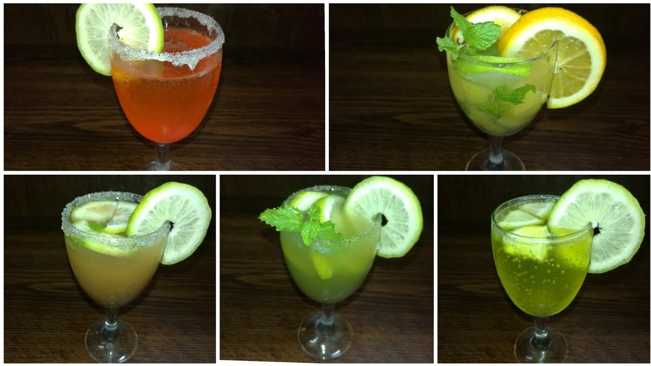 5 refreshing summer drinks| Summer cold drinks| Summer drinks recipe ...