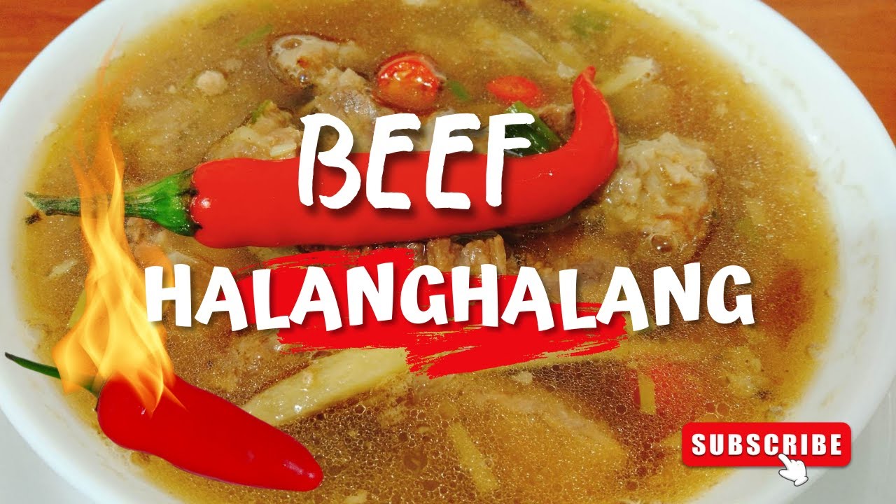 BUDGET BEEF HALANG-HALANG.. BISAYA RECIPE /BEEF HINALANG - YouTube