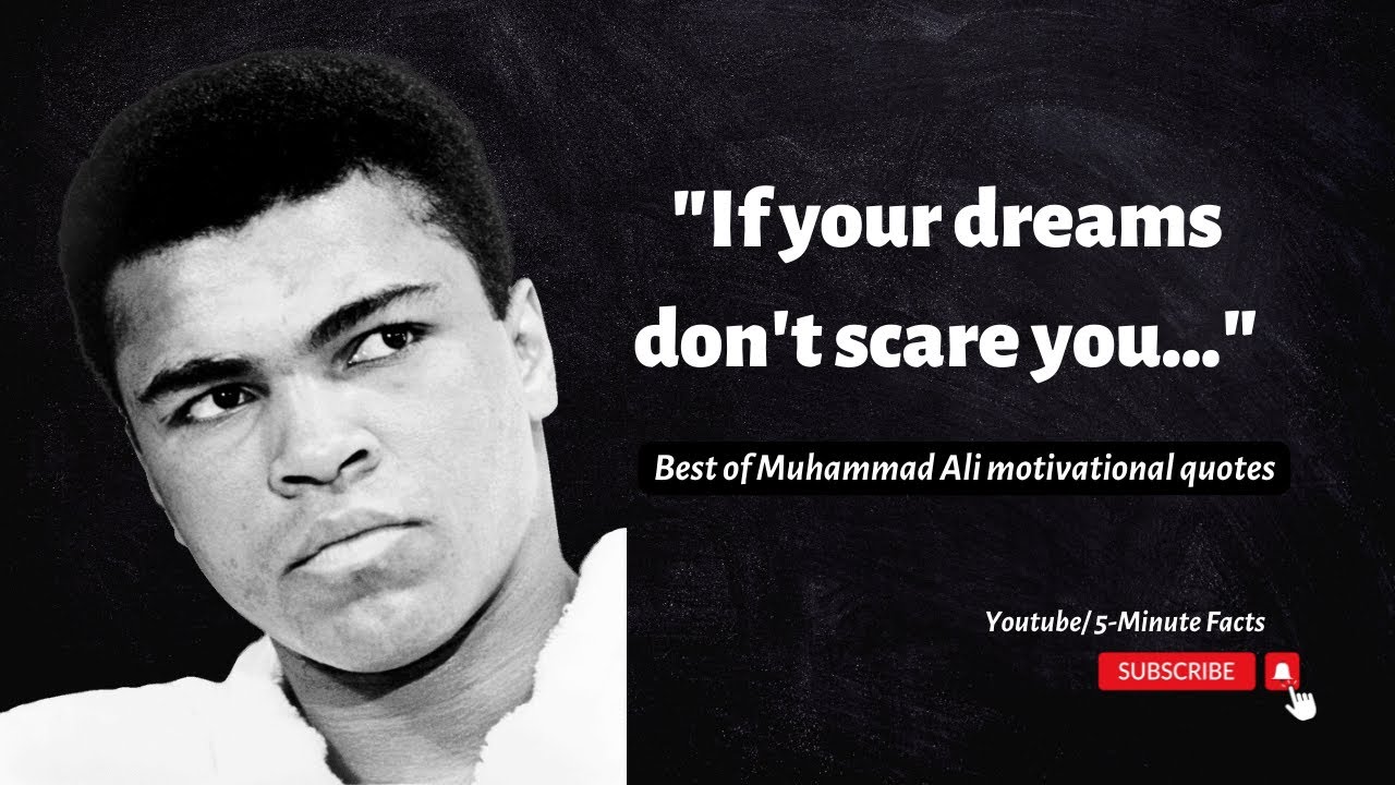 Float like a butterfly Sting like a Bee | Muhammad Ali #quotes # ...
