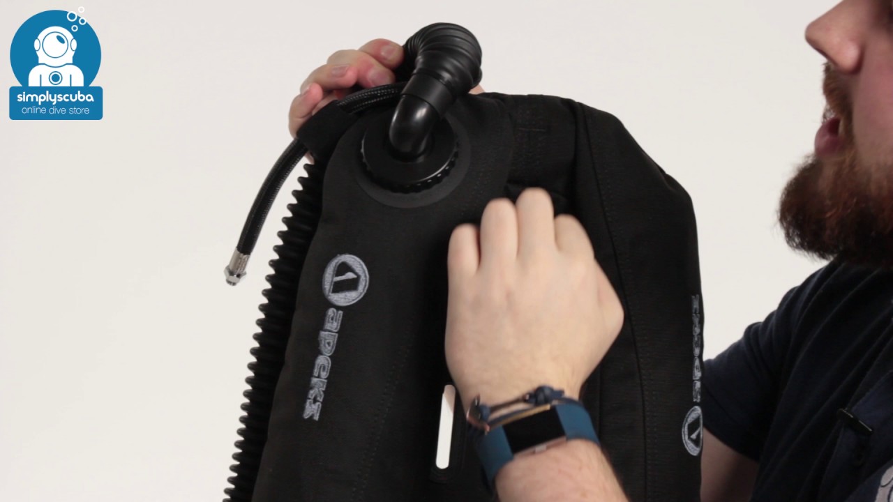 Apeks WTX D18 Wing - www.simplyscuba.com - YouTube