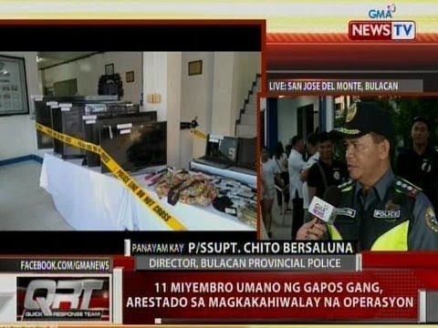 QRT: Panayam kay P/SSupt. Chito Bersaluna, Director, Bulacan Provincial ...