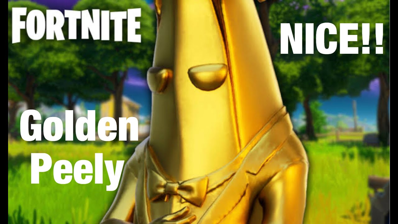 Finally got Golden Peely - YouTube