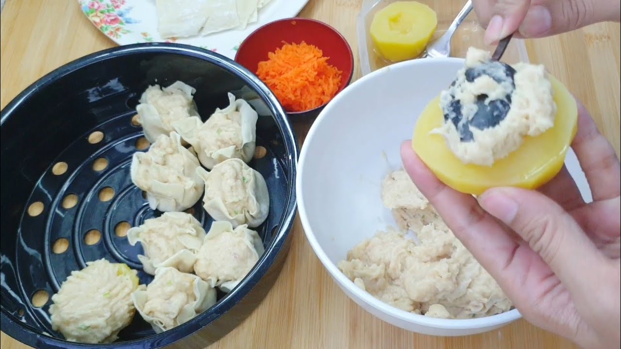 Membuat Somay Ayam Udang Dan Kulit Somay favorit - YouTube