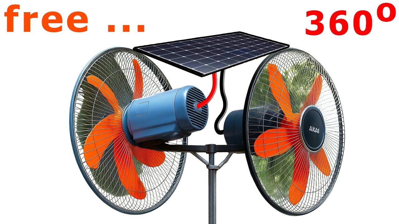 Unlimited Free Energy! Build Your Own Solar Cooling System at Home ...