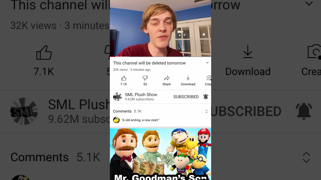 Rest In Peace SML Plush Show(2007-2021) - YouTube