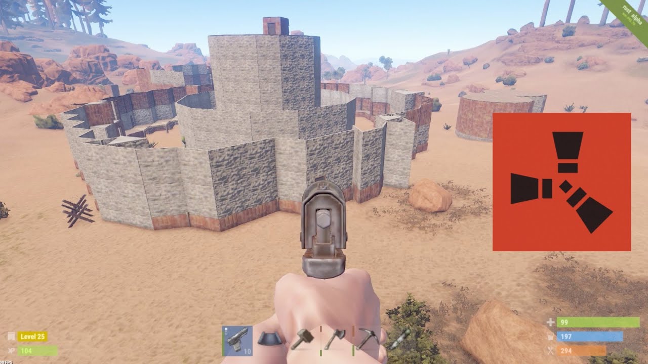 Rust Raids: Army of Two Raiding Huge Base + M249 - YouTube