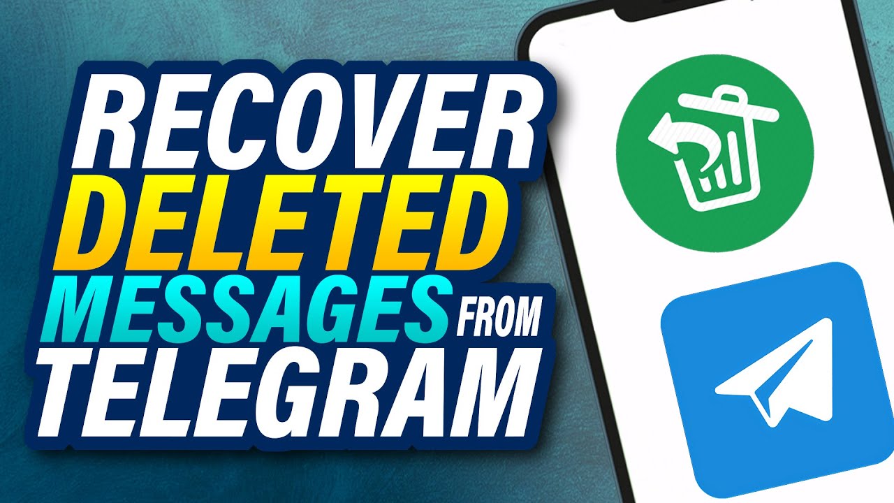 How to recover deleted messages from telegram | TECH ON | - YouTube
