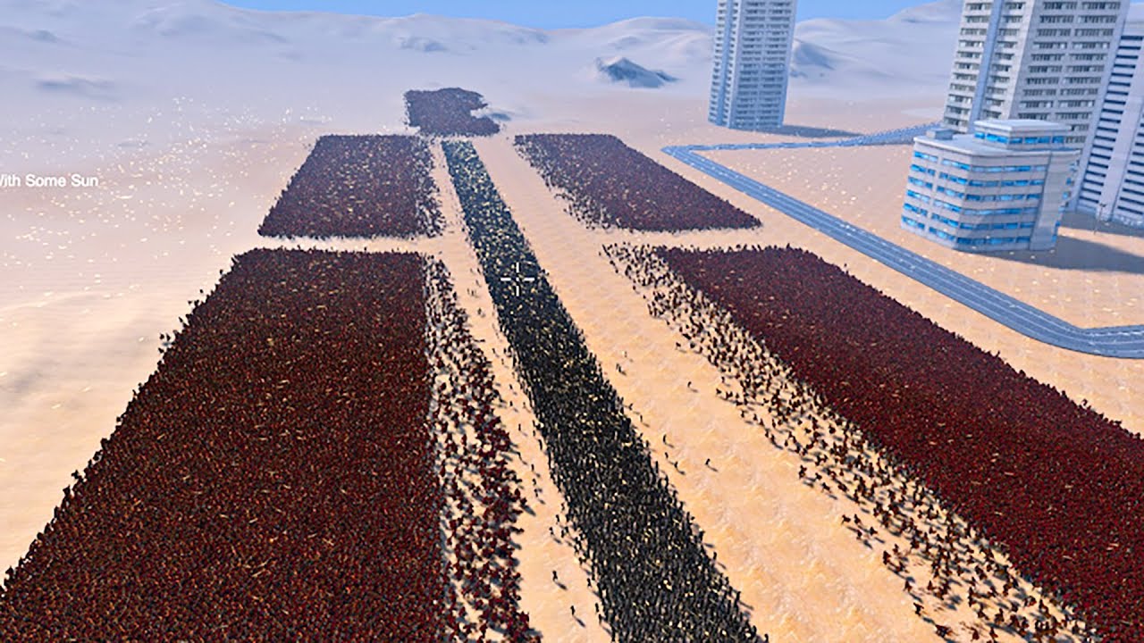 10000 U.S. SOLDIERS vs 100000 SPARTANS - Ultimate Epic Battle Simulator ...