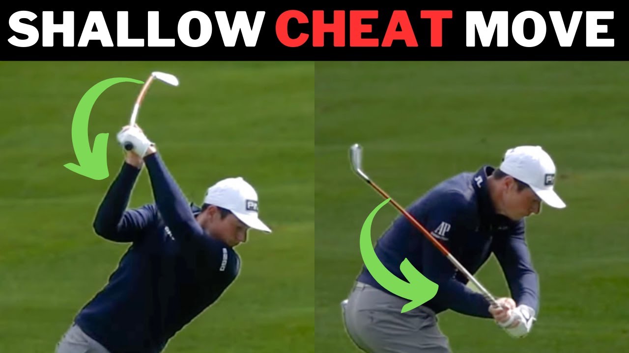 The Real Way To Shallow The Golf Club In The Downswing - YouTube