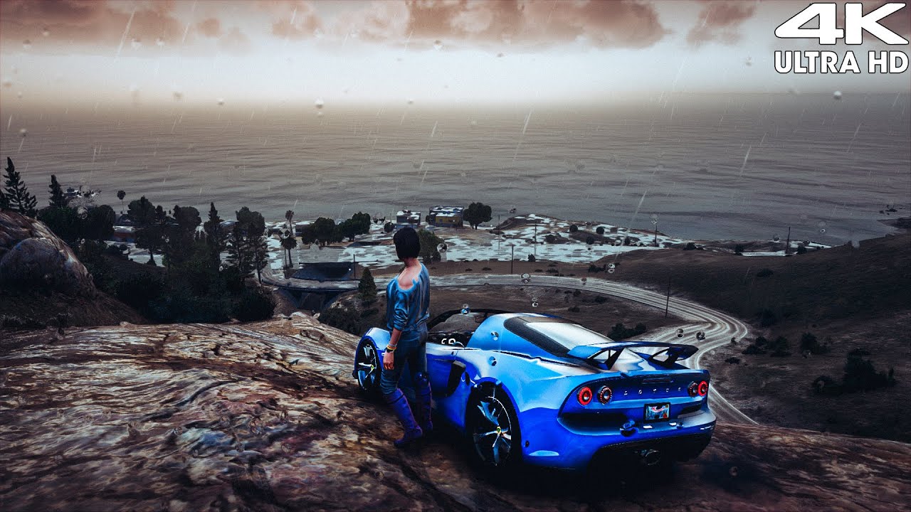 GTA 6 Ultra Realistic Weather Graphics Mod Gameplay With Ray Tracing ...