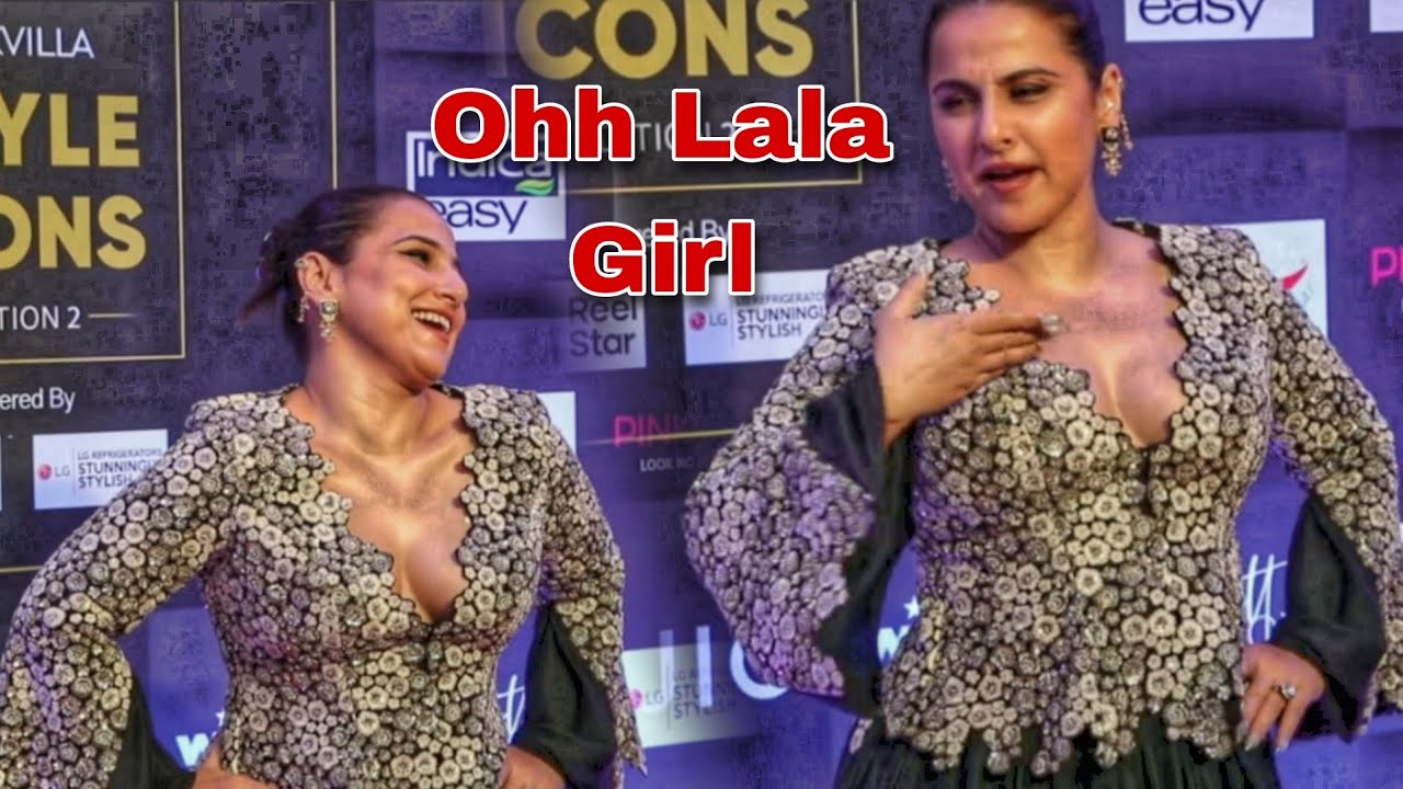 Oo Lala Girl Vidya Balan Looking Too Hot At Pink Villa Style Icons ...