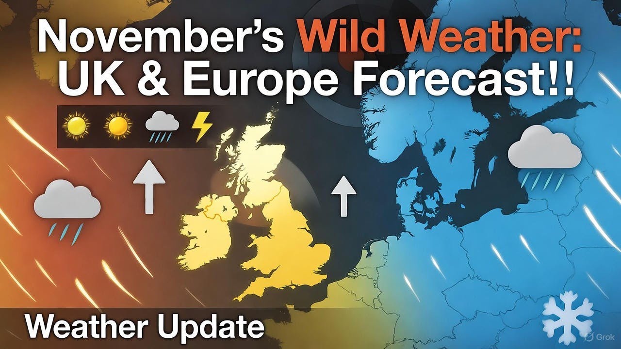 November's Wild Weather: UK & Europe Forecast! #ukweather # ...
