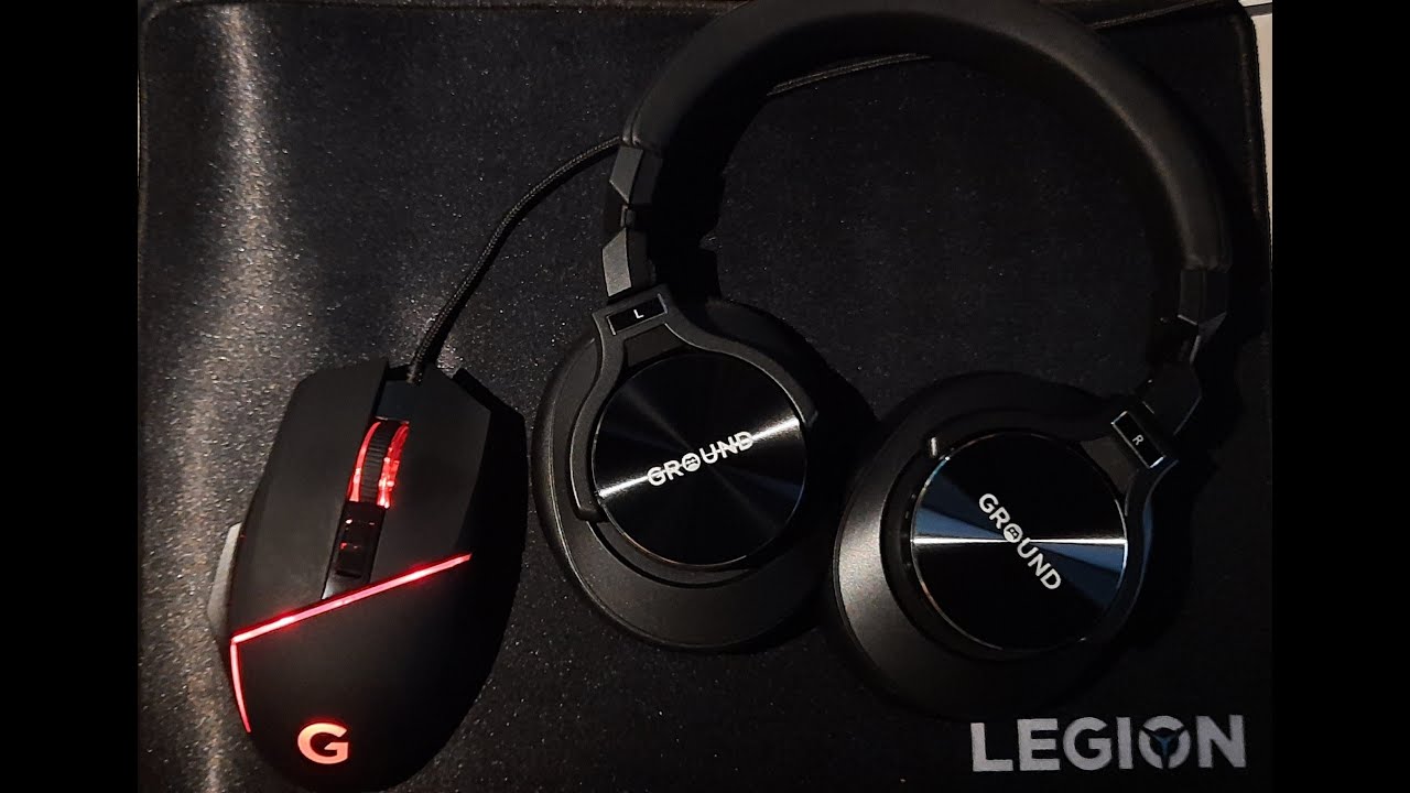 G.Round React Headphone and G.Round Swift Gaming Mouse - YouTube