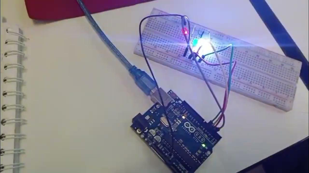 Encendido de leds en orden ascendente - YouTube