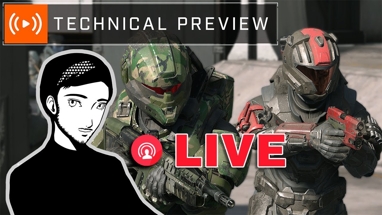 IT'S HERE - Halo Infinite Technical Test - LIVE REACTIONS - YouTube