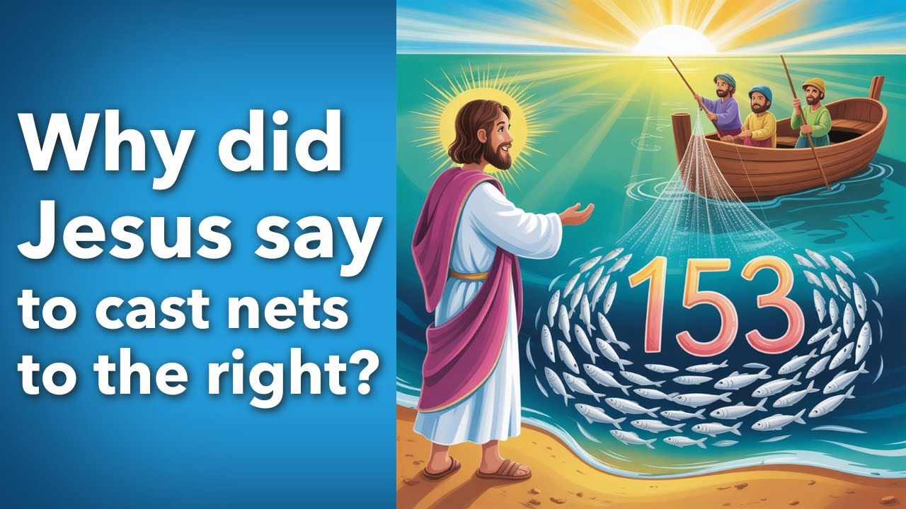 Jesus, The Mystery of the 153 Fish, and Casting Nets to the Right - YouTube