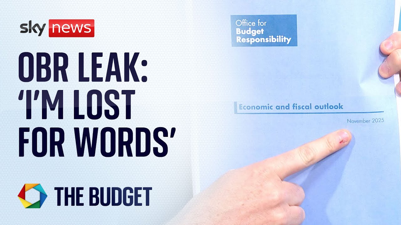 BREAKING: Budget details released early in error by OBR - YouTube