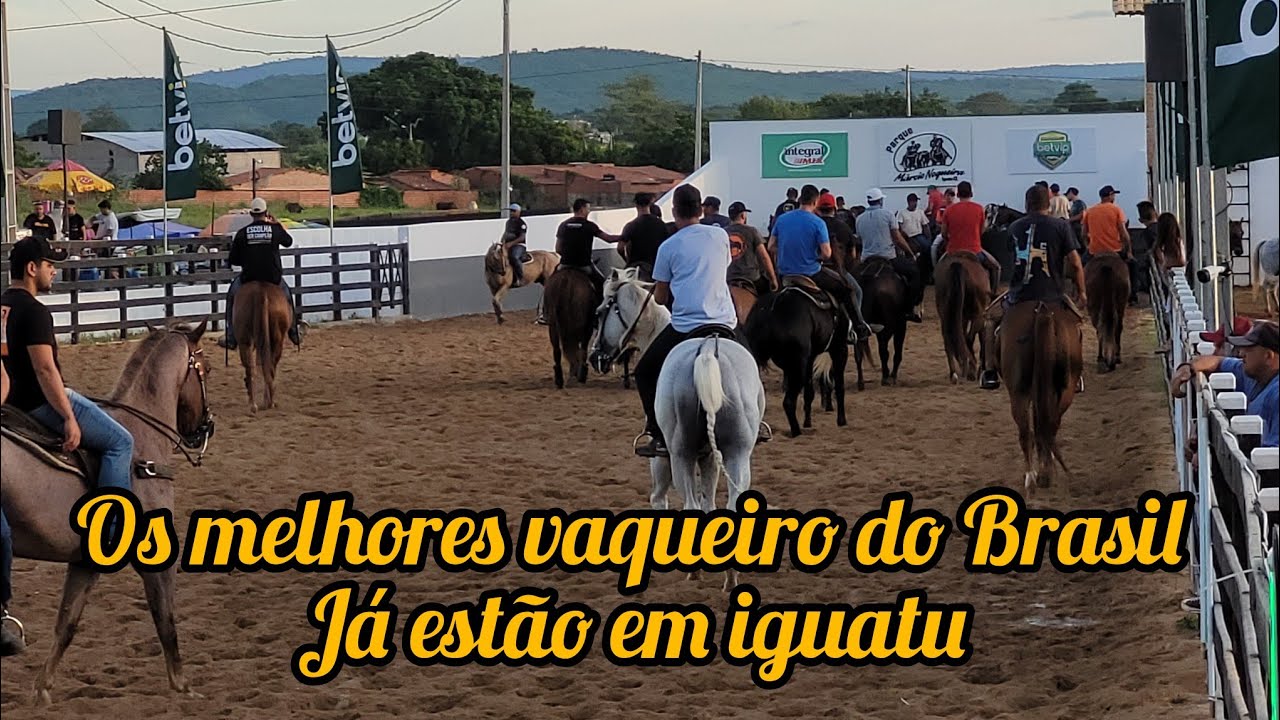 OS MELHORES VAQUEIRO DO BRASIL ESTÃO NO PARQUE MÁRCIO NOGUEIRA IGUATU, ETAPA DO BETVIP PORTAL ...