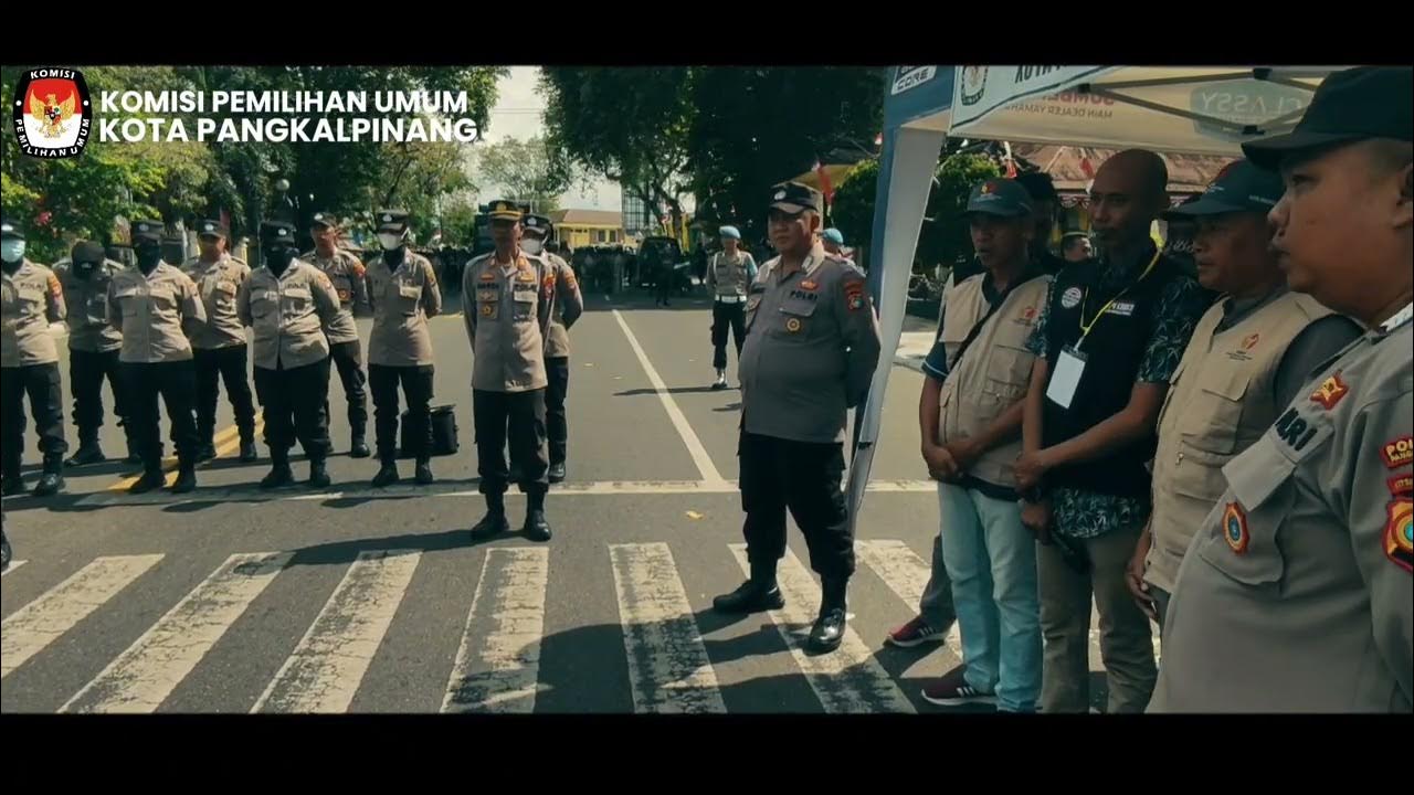 Simulasi Sispamkota Bersama KPU Kota Pangkalpinang 2024 - YouTube