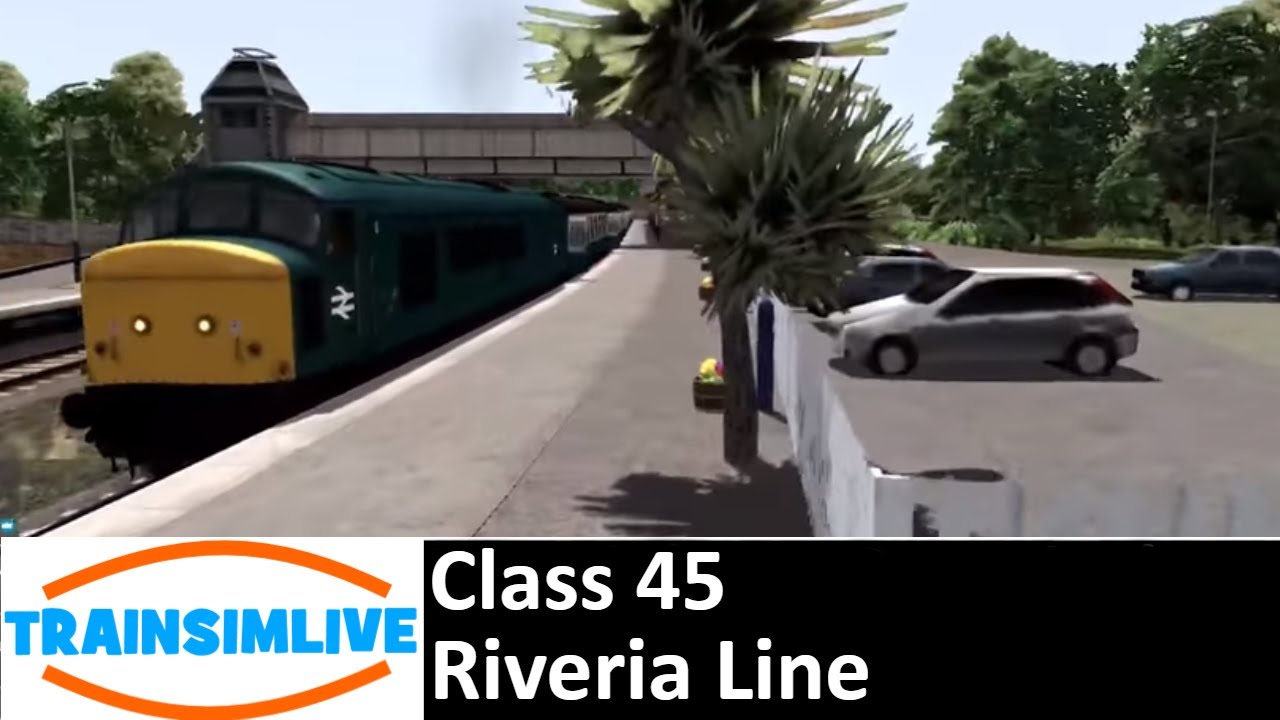 Train Simulator 2018 - Holiday Express - Class 45 On Riviera Line - YouTube