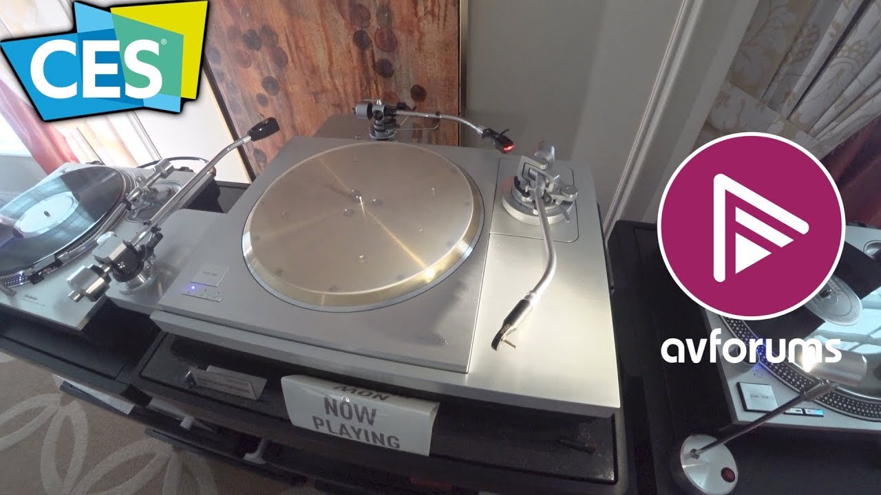 CES 2018: Technics SL-1000R Turntable (SP10) - YouTube