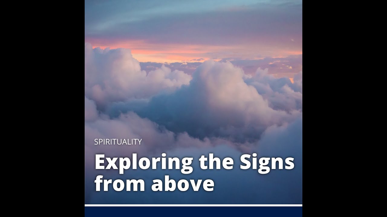Exploring heavenly signs from above - YouTube