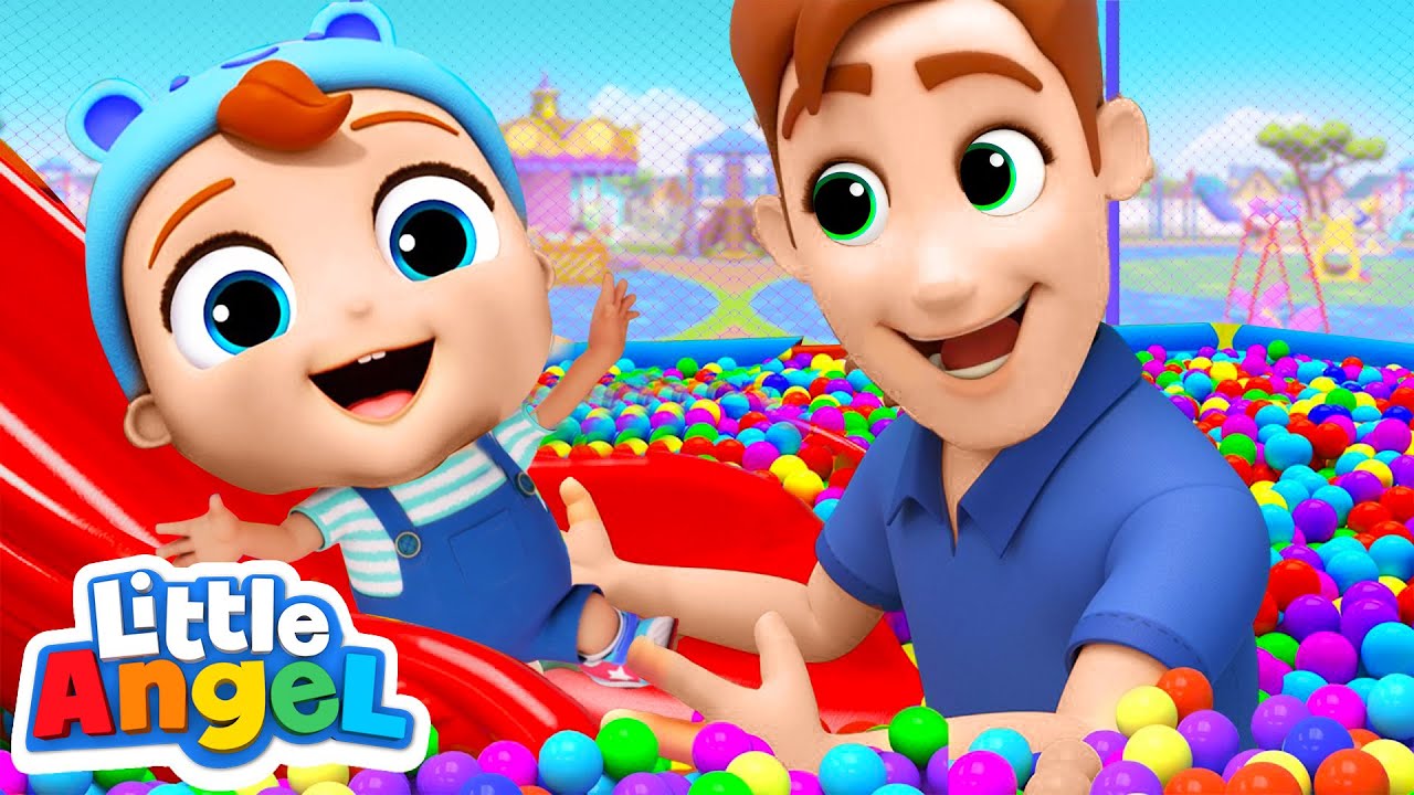 Playtime At The Playground | Little Angel Kids Songs & Nursery Rhymes ...
